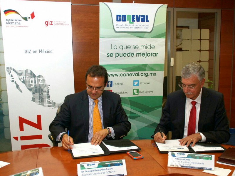 FIRMA DE MEMORANDO DE ENTENDIMIENTO Coneval-GIZ – BLOG CONEVAL